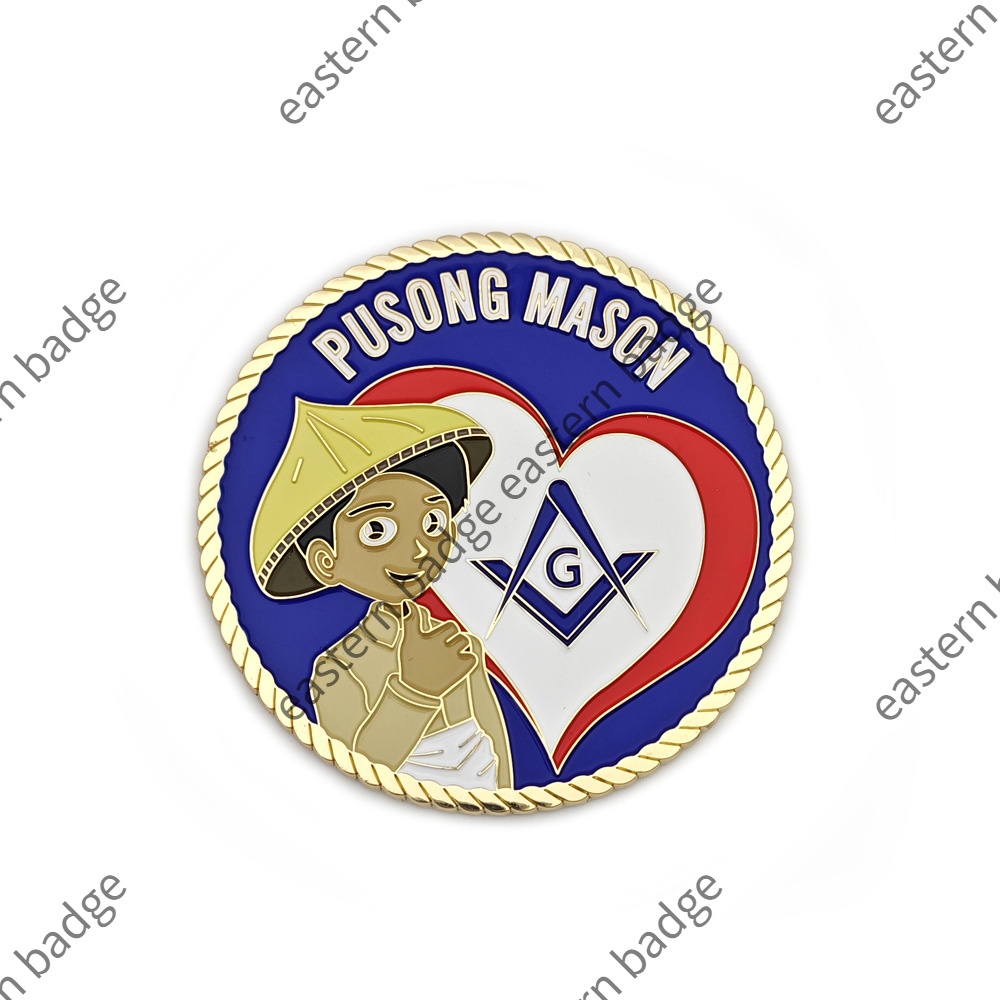 Masonic Auto Car Emblem