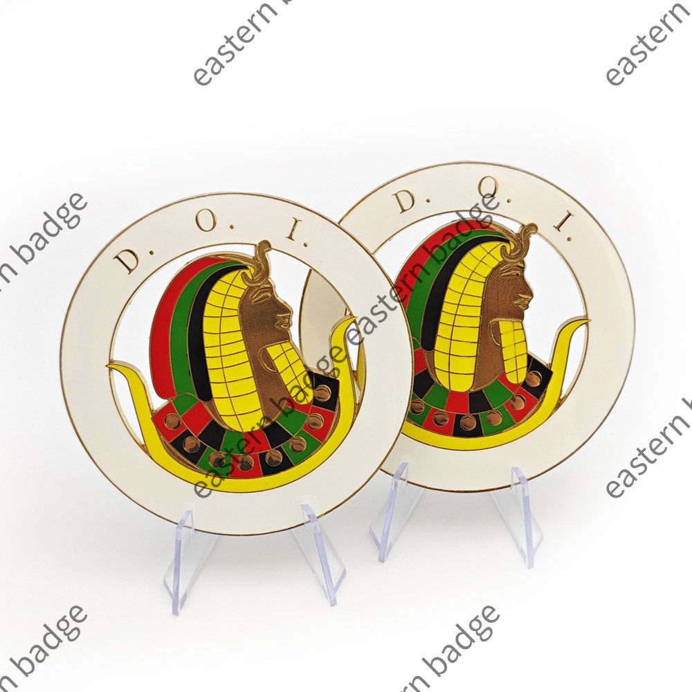 Masonic D.O.I. car emblem