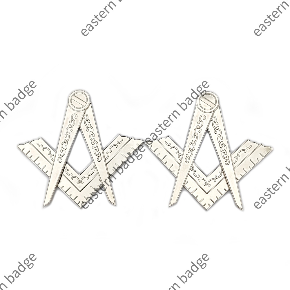 masonic compass and square set
