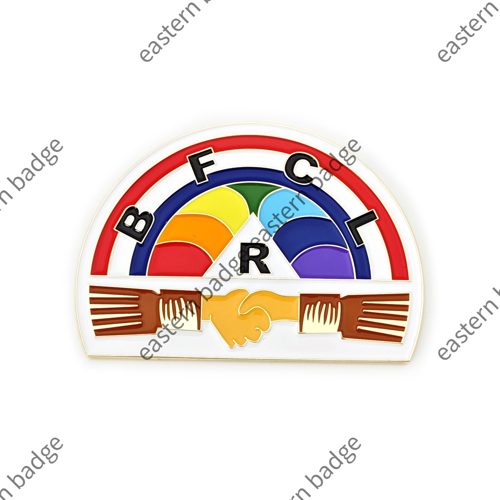 masonic rainbow girls car emblem
